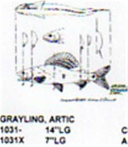 Artic Grayling Mouth Open-Closed 14" Long Hummul Carving Company – Cherry Tree Toys