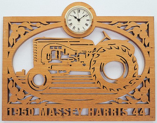 1950 Massey Harris Scroll Saw Clock Pattern | Cherry Tree Toys