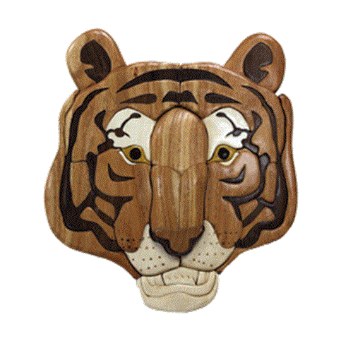 Tiger Intarsia Pattern – Cherry Tree Toys