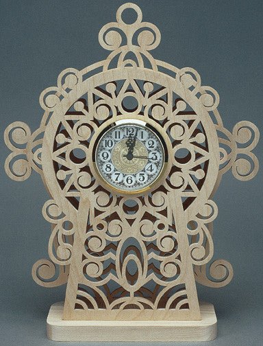 Aztec Scroll Saw Clock Pattern | Cherry Tree Toys