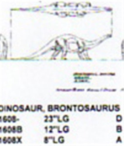 Brontosaurus Dinosaur Walking 8" Long Hummul Carving Company – Cherry ...