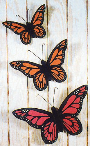 Large Butterfly Pattern Large Butterfly Single Stencil – Swatch