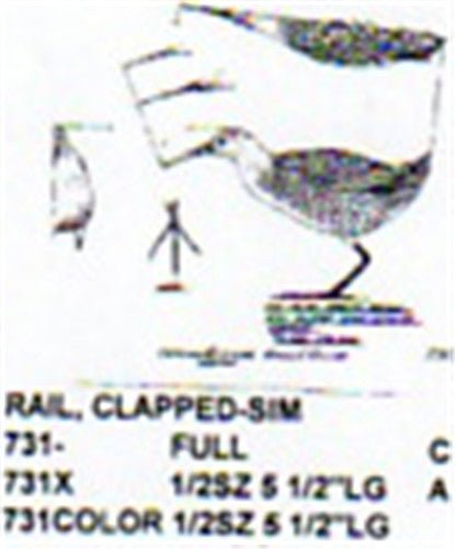 Clapper Rail Standing 1/2 size Hummul Carving Company – Cherry Tree Toys