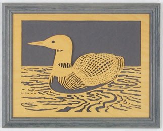 Common Loon Scroll Saw Pattern | Cherry tree Toys – Cherry Tree Toys