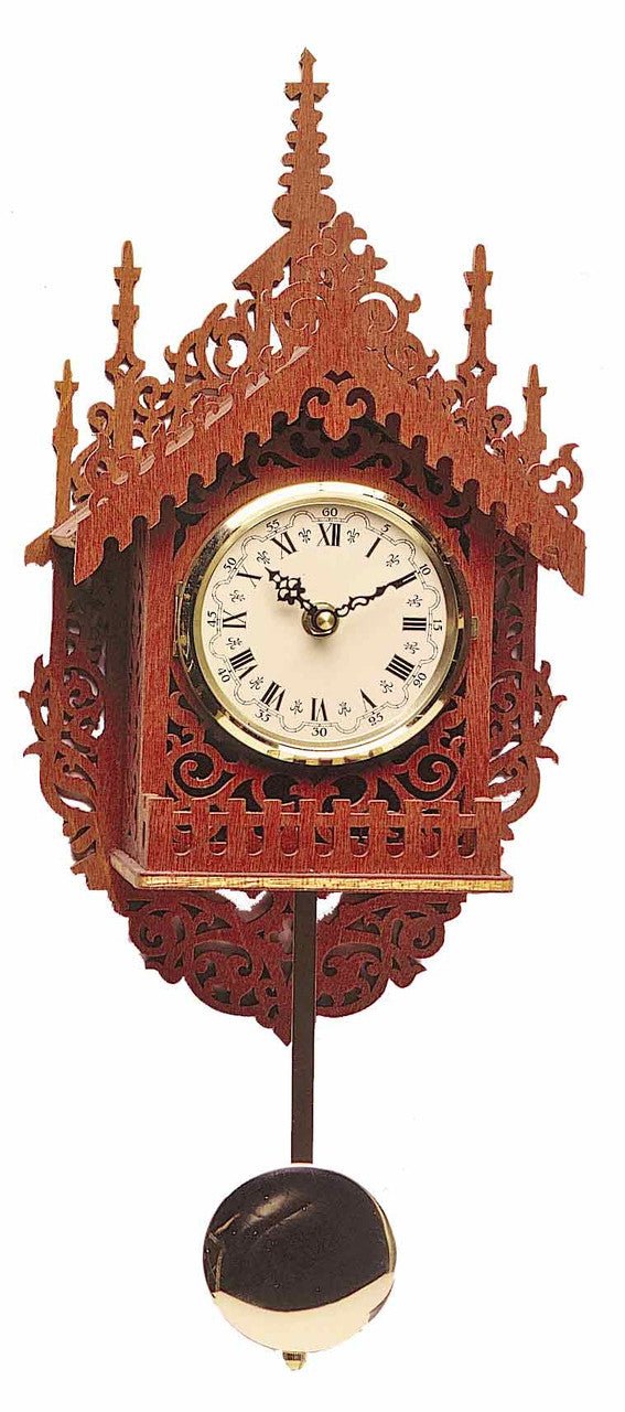 Victorian Wall Clock Scroll Saw Plan | Cherry Tree Toys