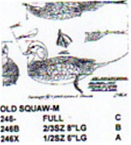 Old Squaw Resting On Water Carving Pattern Hummul Carving Company ...