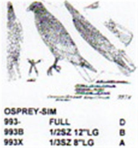 Osprey Perching/Alert Carving Pattern Hummul Carving Company – Cherry ...