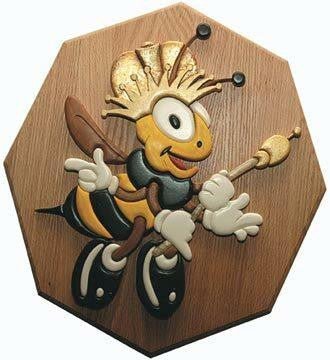 Queen Bee Intarsia Plan – Cherry Tree Toys