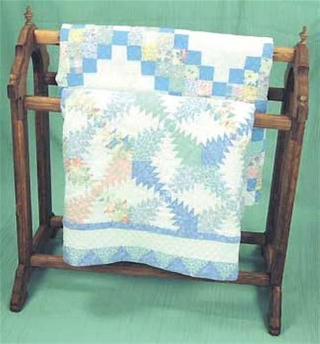 Quilt Rack Woodworking Plan | Cherry Tree Toys