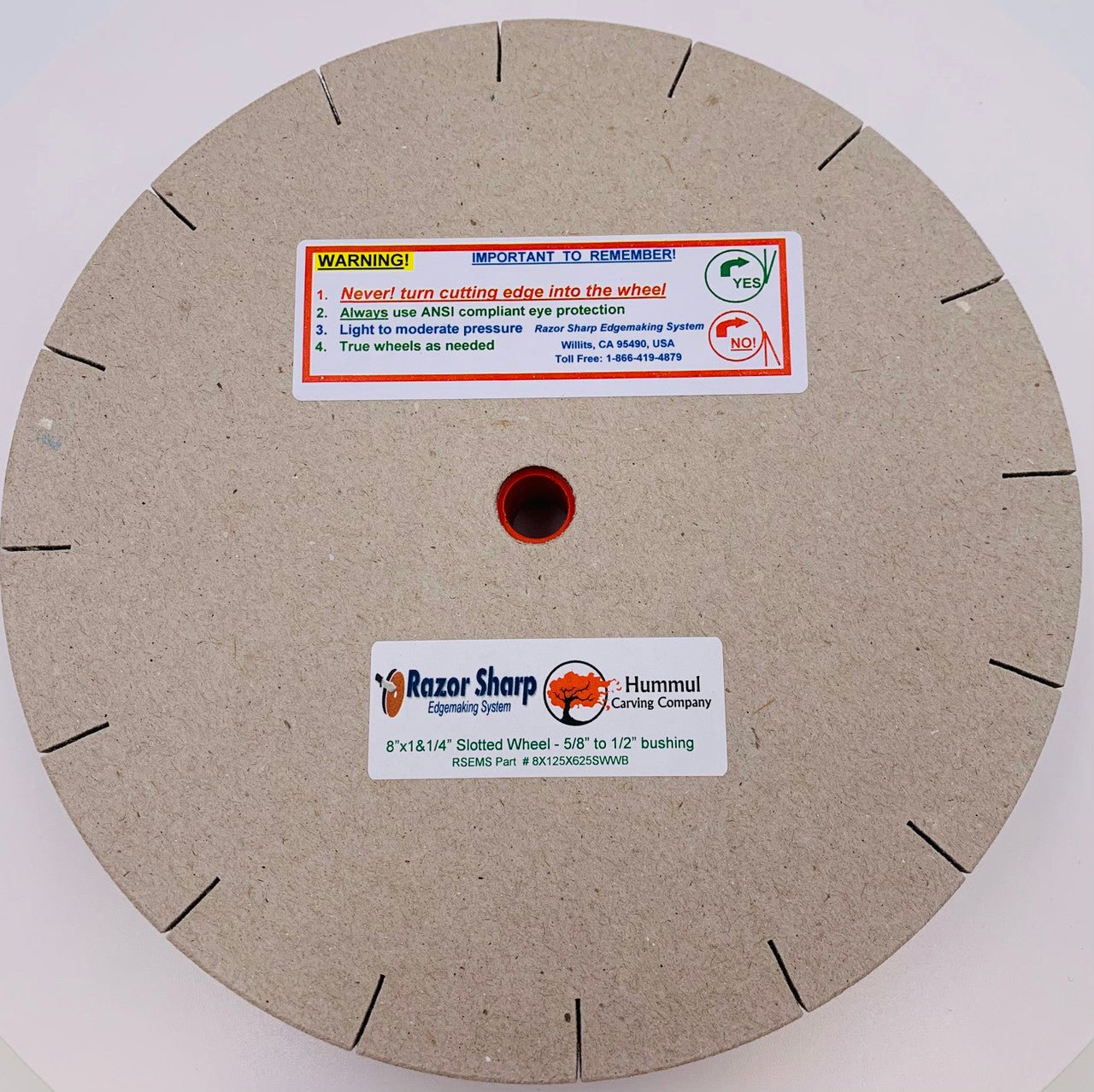 Razor Sharp 8" Extreme Slotted Wheel – Cherry Tree Toys