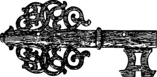 Skeleton Key Rack Scroll Saw Pattern | Cherry Tree Toys