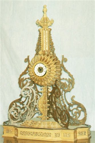The Jennifer Clock Scroll Saw Pattern | Cherry Tree Toys