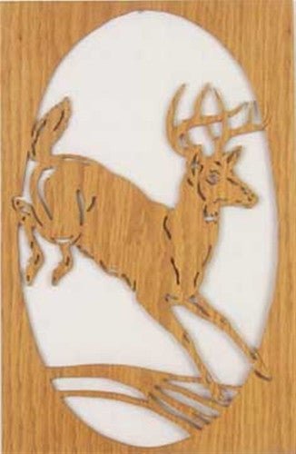 Whitetail Deer Scroll Saw Pattern | Cherry Tree Toys