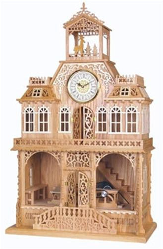Workshop Clock Scroll Saw Plan | Cherry Tree Toys