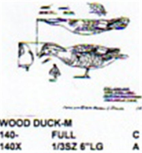 Wood Duck Male Protective Pose /Feigning Hummul Carving Company ...