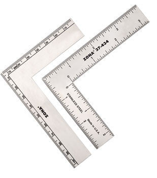 Zona Stainless Steel L-Square | Cherry Tree Toys